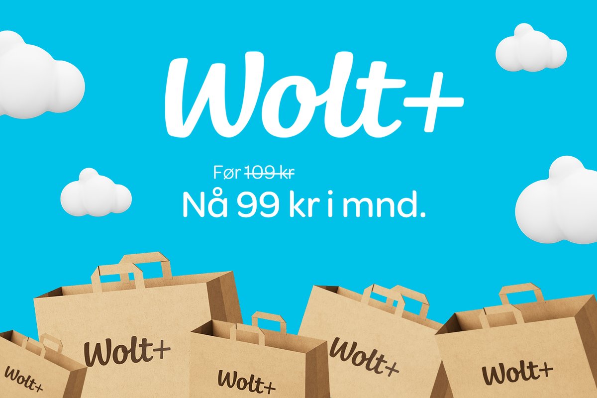 Spar mer og kos deg mer med Wolt+ 🥳 | Wolt
