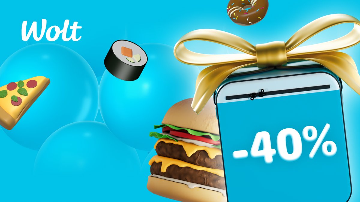 Скидки до -40% 🤩 | Wolt